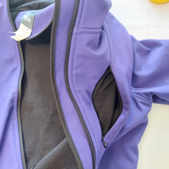 Pulse | Jackets & Coats | Pulse Softshell Ski Jacket Purple Fleece ...